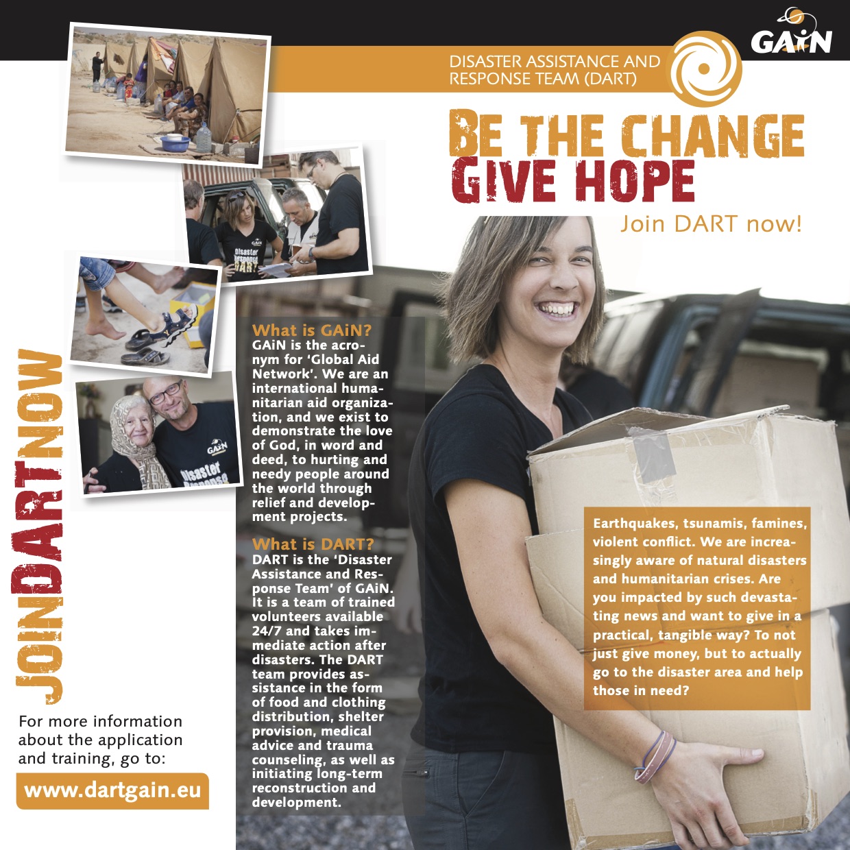 Disaster Response – GAiN UK